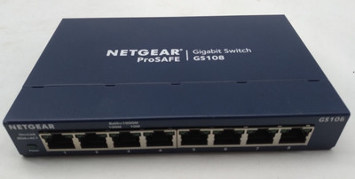 NetGear GS108 ProSafe 8-port Gigabit Switch v4 GS108v4 *Unit Only* | eBay
