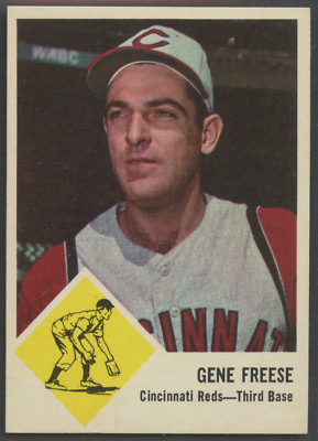 1963 Fleer #33 Gene Freese Cincinnati Reds | eBay