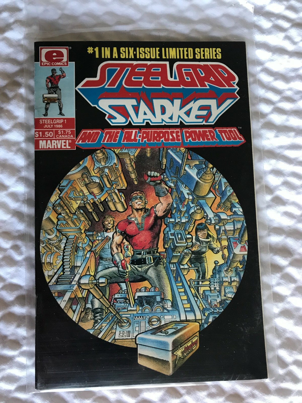 Steelgrip Starkey (Marvel/Epic, 1986) #1 VF | eBay