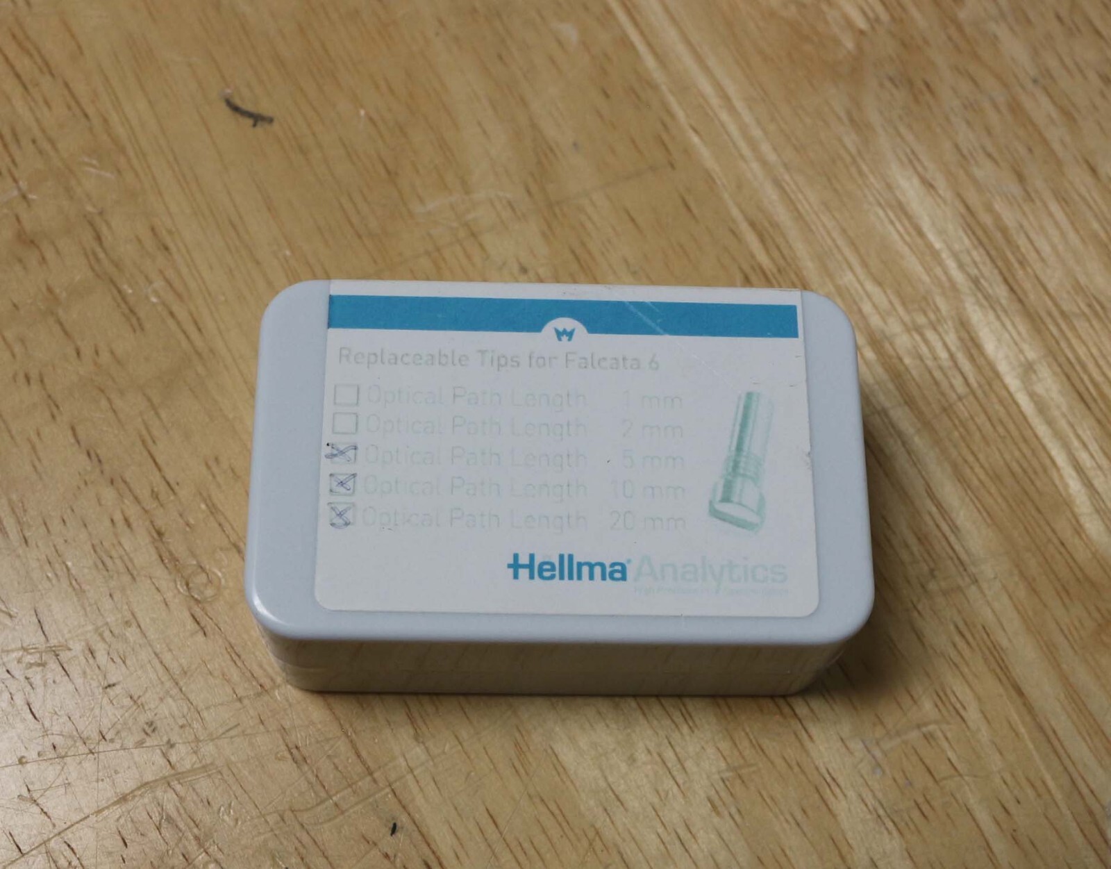 lot 2 Hellma Analytics Replaceable Optical Path Length Tip for probe ...