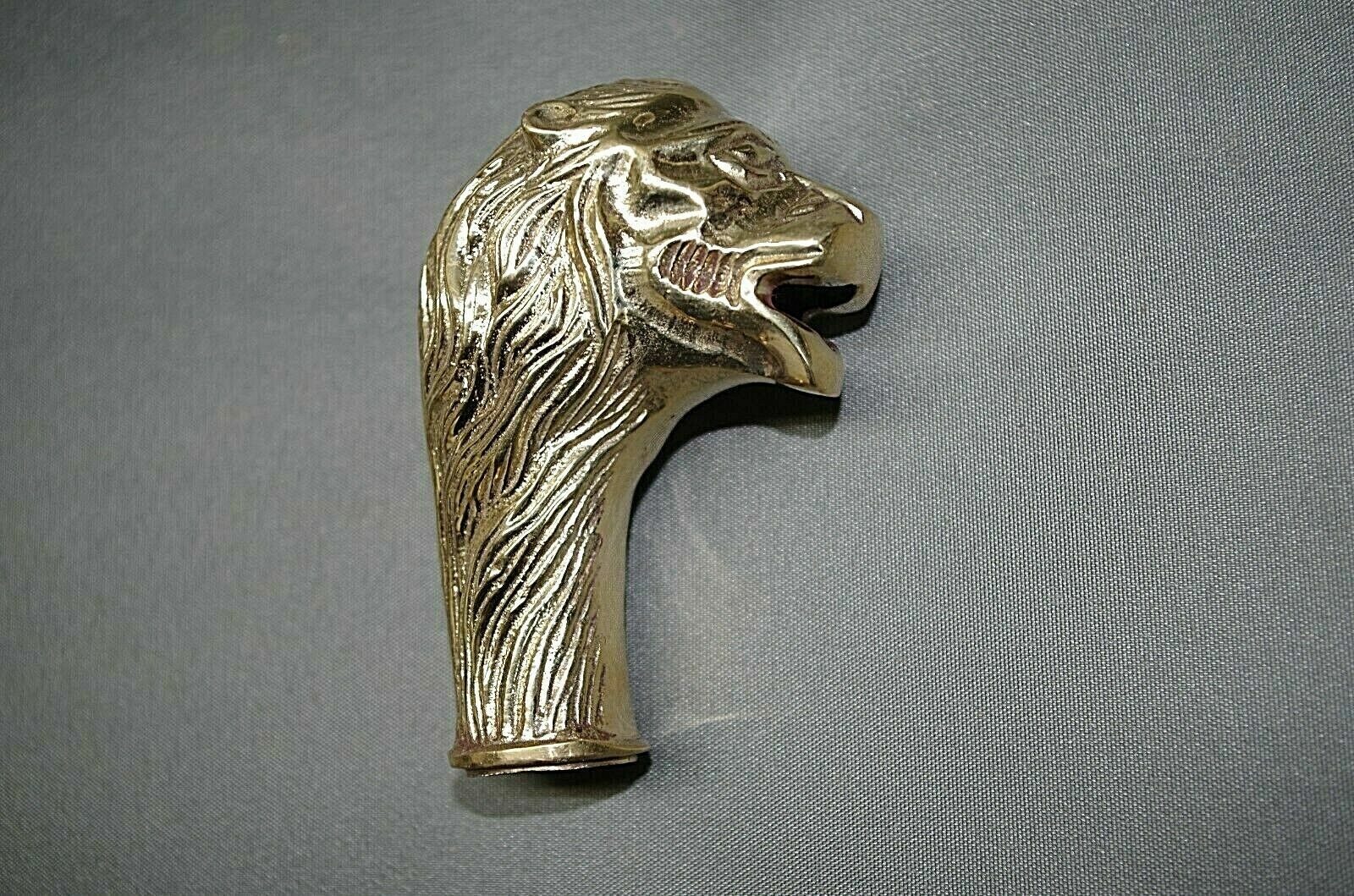 Vintage Lion Head Handle for Designer Walking Cane St… - Gem
