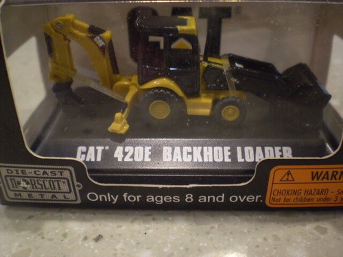 Norscot Construction Mini's Caterpillar 420E Loader Backhoe Never ...