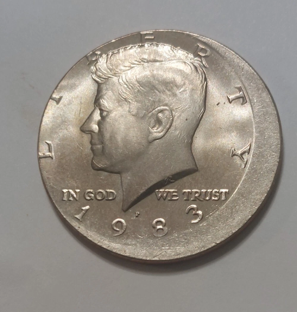 1983 Kennedy Half Off Center - Coin Community Forum