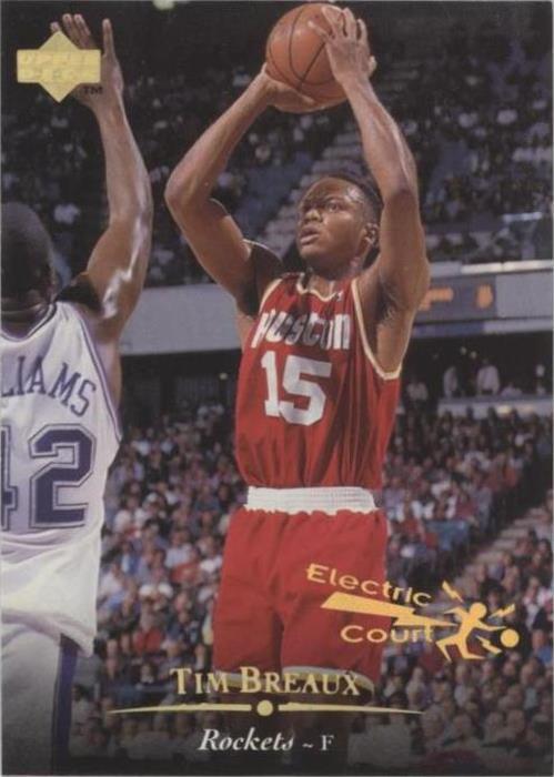 1995-96 Upper Deck - Tim Breaux #73 Gold Electric Court for sale online ...