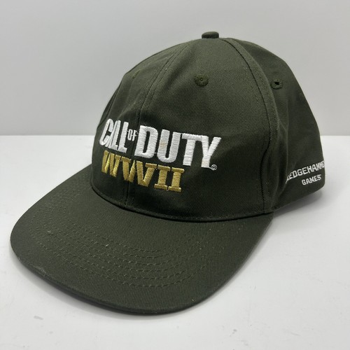 Call Of Duty WWII World War 2 Promo Merch COD Green SnapBack Hat | eBay