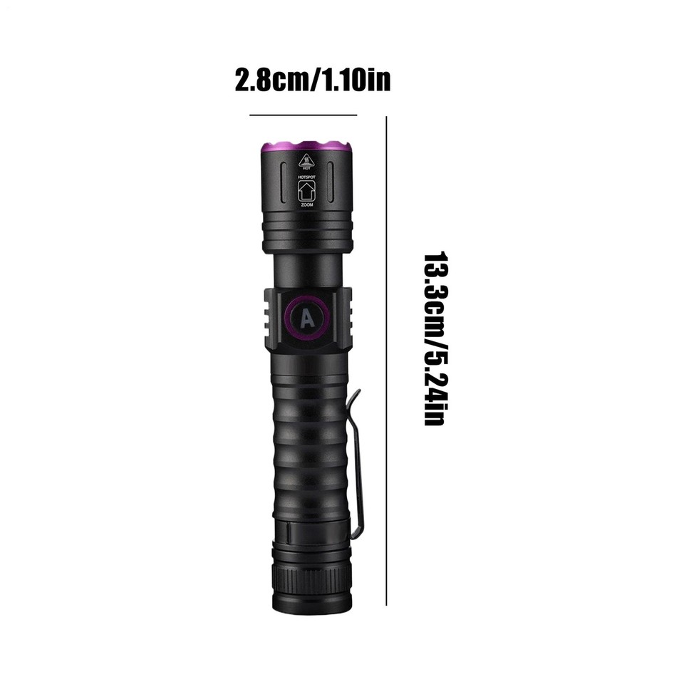 Rechargeable Blood Tracking Light for Hunting, LED Flashlight for Blood ...