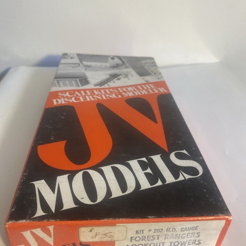 JV Models HO Scale #2002 Forest Ranger Lookout Tower Unassembled ...