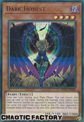 YUGIOH MP22-EN068 Dark Honest Ultra Rare 1st Edition NM | eBay Australia