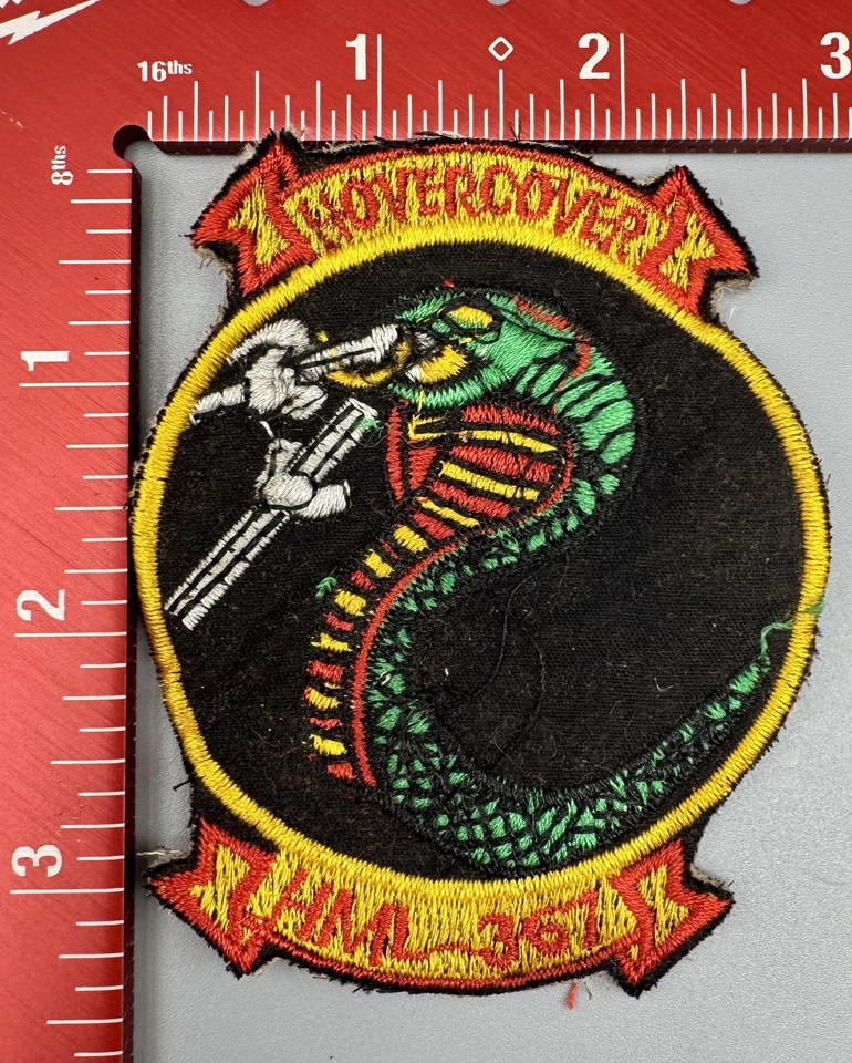THEATER MADE VIETNAM WAR PATCH USMC ATTACK HELICOPTER SQUADRON 367 ...