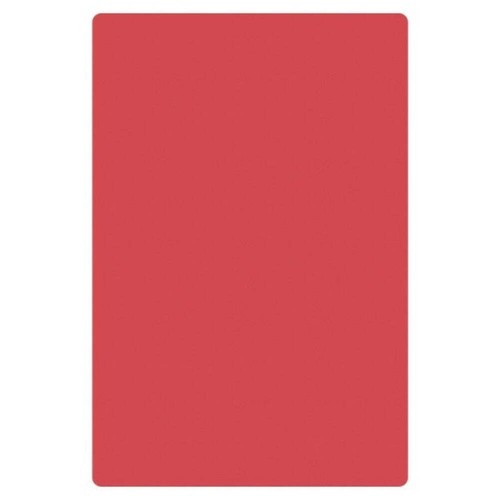 High Density Polyethylene Red Chopping Board 457x305x13mm | eBay UK
