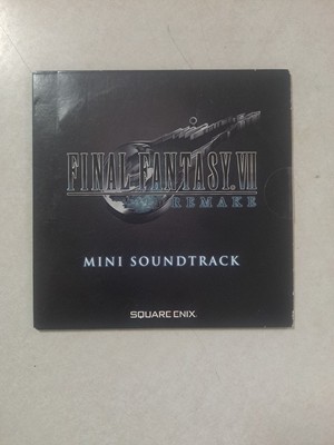 Final Fantasy VII Remake mini Soundtrack CD e-STORE Limited Square Enix ...