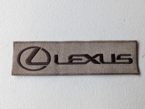 OEM RARE Vintage Lexus Embroidered Badge Logo Patch Collectible Tab ...