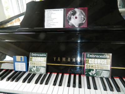 Gershwin Player Piano SOLOS Yamaha PianoDisc CD, Floppy Disk, MIDI, USB ...