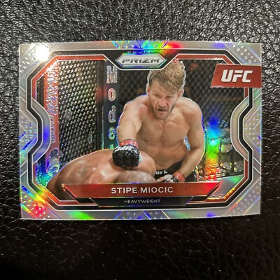 2021 Panini Prizm UFC - Silver Prizm #177 Stipe Miocic | eBay