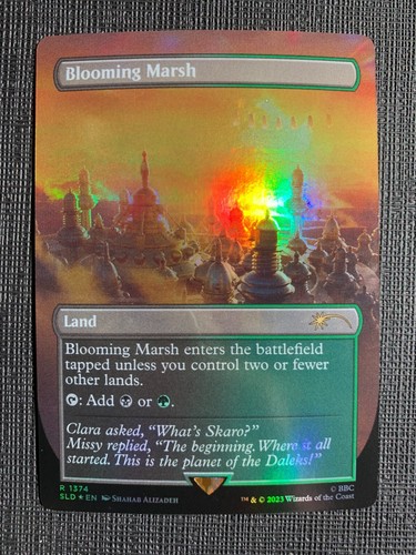 Blooming Marsh - Borderless Foil - Secret Lair MTG | eBay Australia