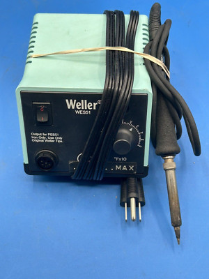 WELLER WES 51 ANALOG SOLDERING STATION USED | eBay