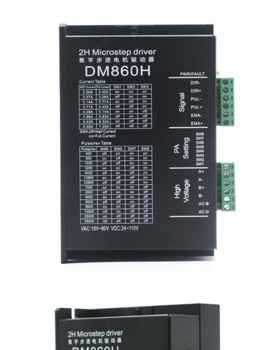 Stepper Motor Driver Controller DM860H with Fan for 57 86 Nema23 Nema34 ...