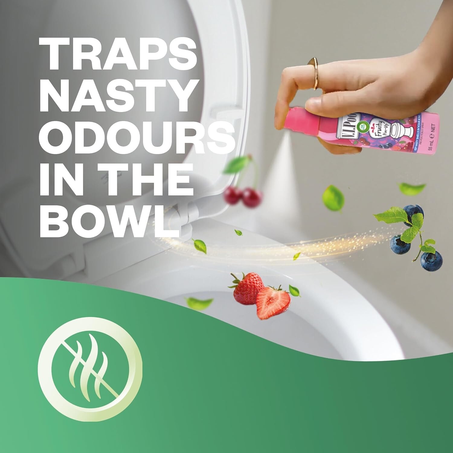 Air Wick VIP Poo Fruity Pin Up 55 ml Pre-Poo Toilet Spray | eBay Australia