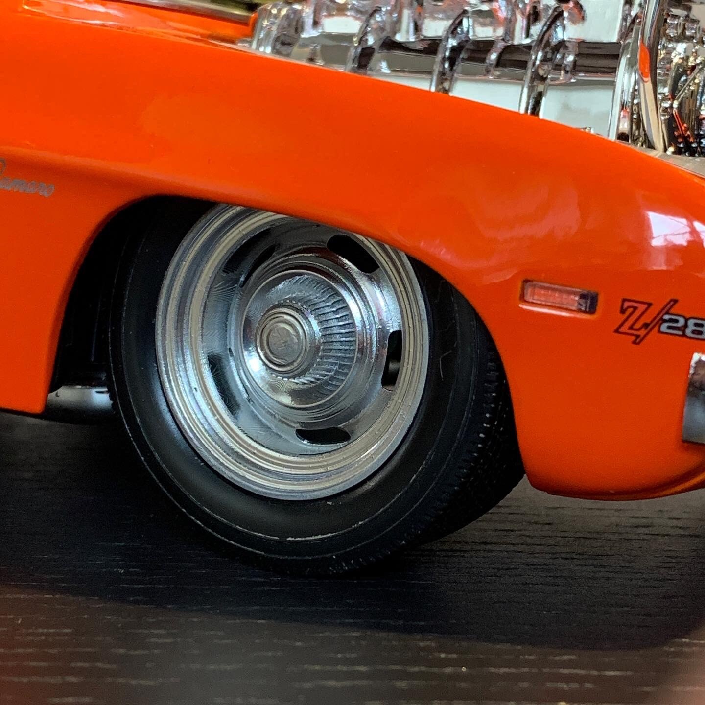 1:18 Chevy Rally Wheel Set (4) for Muscle Machine Stock Tires (Car Not ...