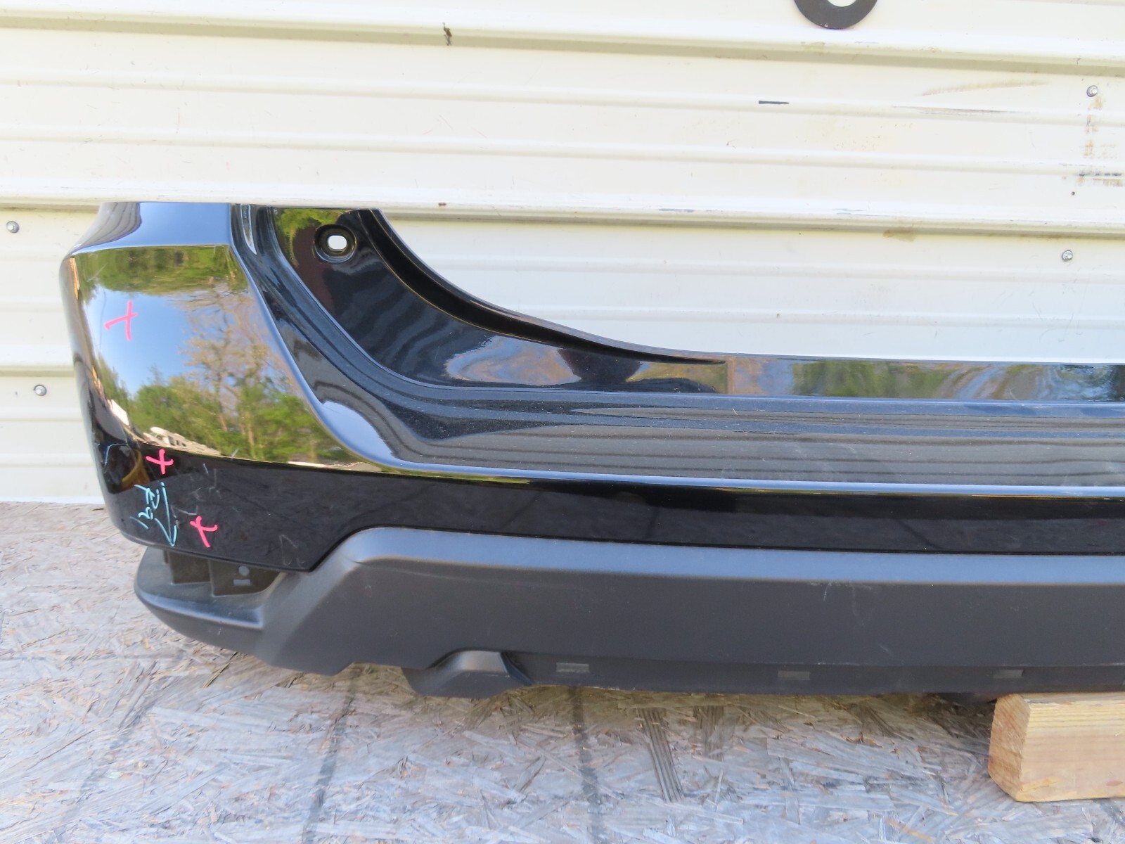 2017-2019 NISSAN ROGUE S SL SV HYBRID REAR BUMPER COVER PANEL OEM 85022 ...