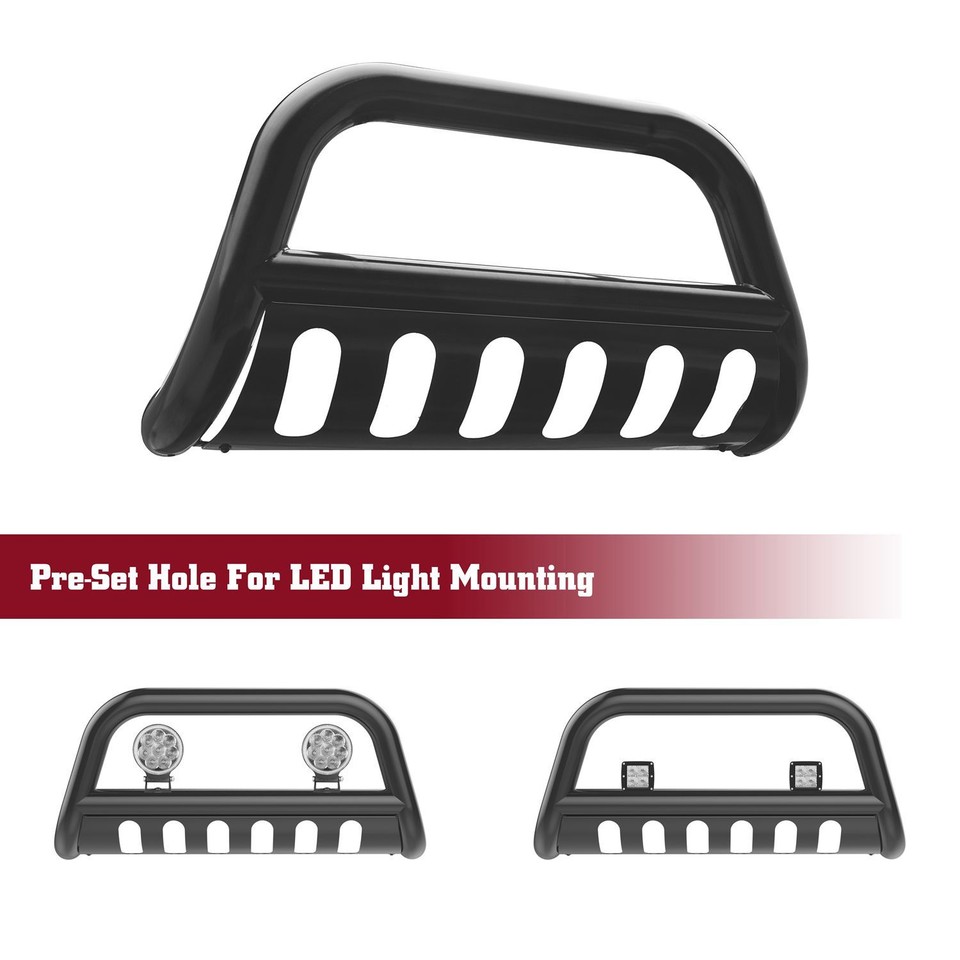 For 2010-2024 Toyota 4Runner 3" Push Bull Bar Brush Grille Guard Bumper ...