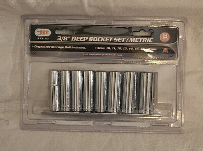 IIT 3/8 Inch Deep Socket Set / Metric | eBay