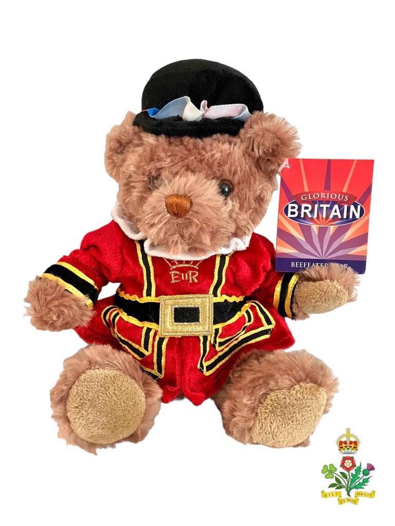 Glorious Britain Beefeater Bear Plush Stuffed Animal Royal Guard Keel ...