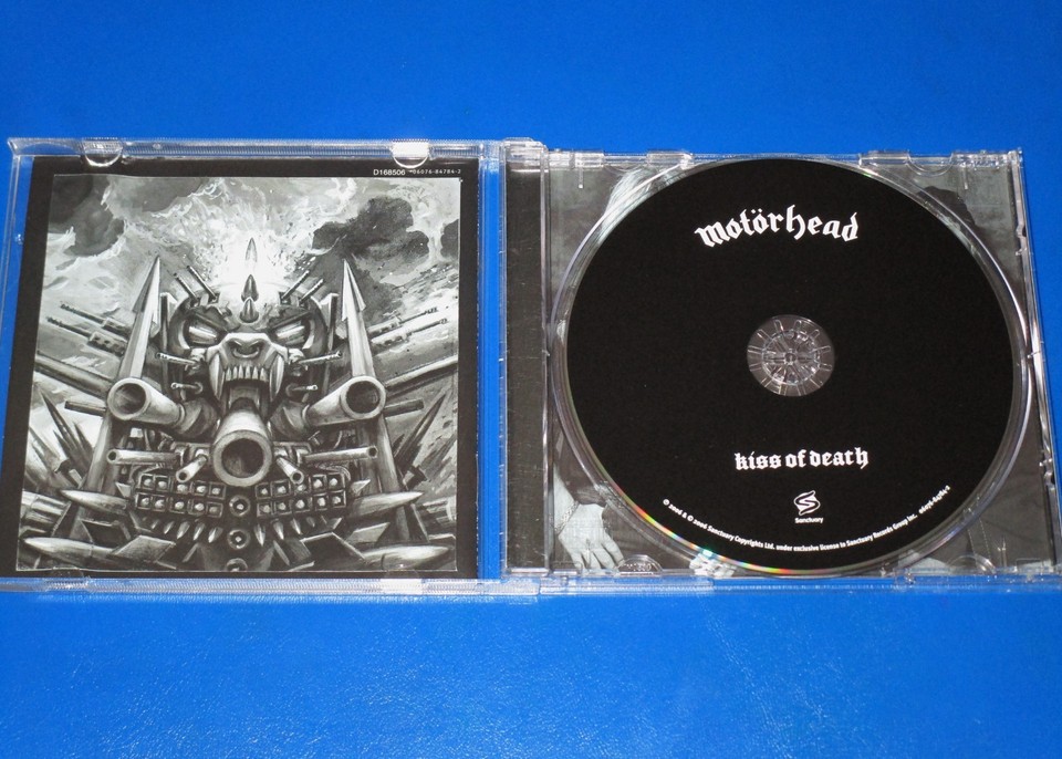 2006 Motorhead Kiss of Death Music CD Sanctuary Records BMG Direct | eBay