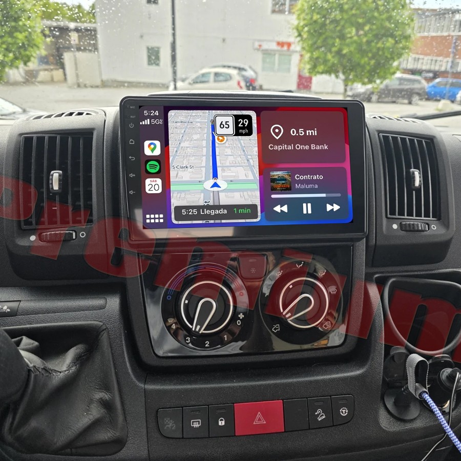 For Fiat Ducato Peugeot Boxer CITROEN JUMPER Android 13 Carplay Car ...