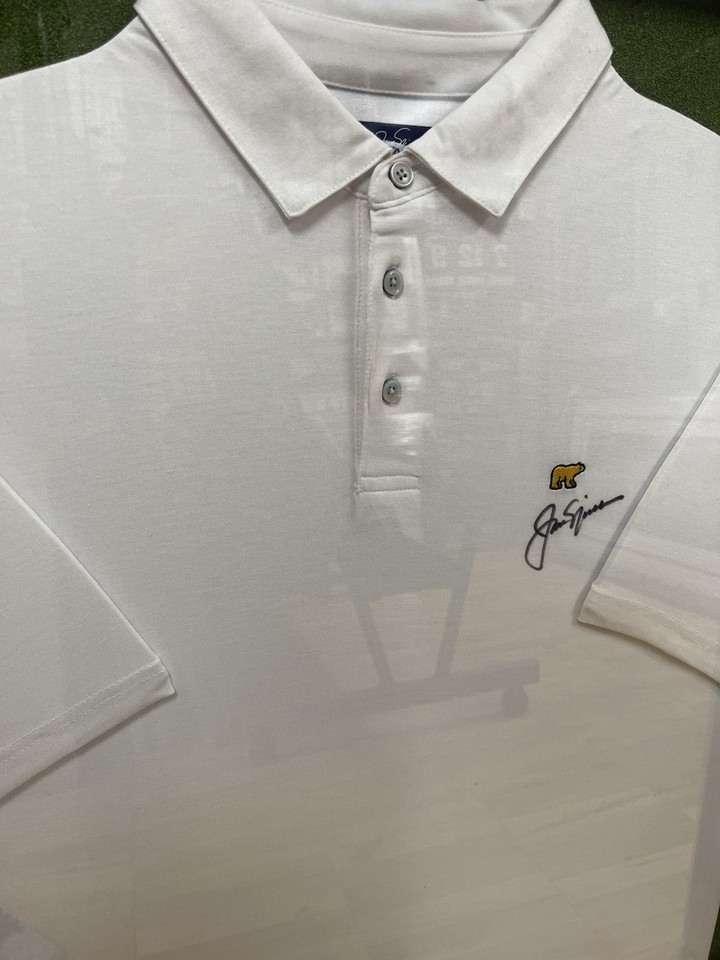 Jack Nicklaus Signed Framed Polo Golden Bear w/ Collage Design, Masters ...