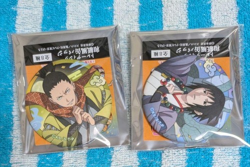 Naruto Youkai Arrangement Ver Nara Shikamaru Uchiha Sasuke Can Badge ...