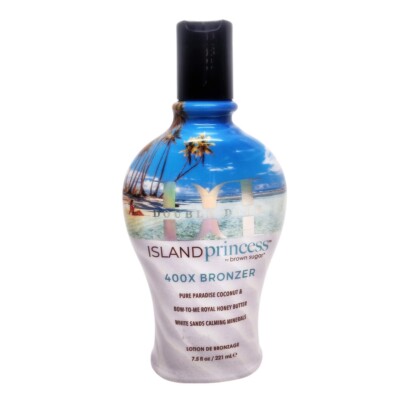 TanInc Brown Sugar Double Dark Island Princess 400X Bronzer Tanning ...