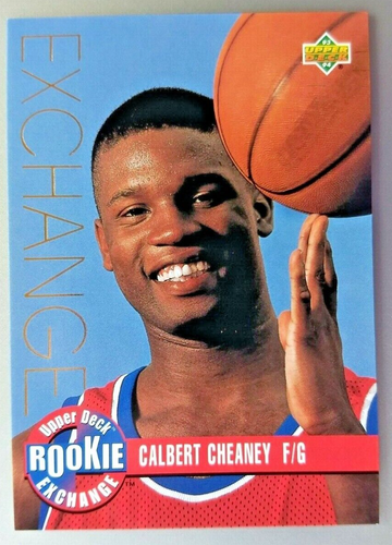 1993-94 UPPER DECK CALBERT CHEANEY GOLD EXCHANGE ROOKIE CARD#RE6 NR ...