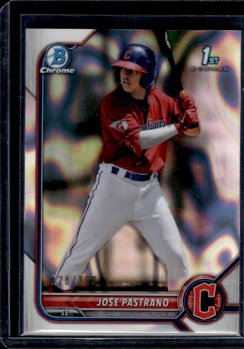 Jose Pastrano 2022 Bowman Chrome BCP-24 Lava Refractor /399 | eBay