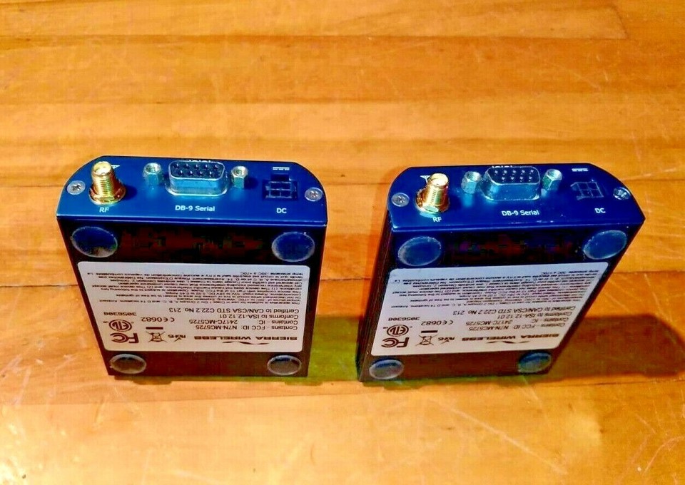 LOT 2X RAVEN XT V2221-T SIERRA WIRELESS AIRLINK CELLULAR MODEM INTERNET ...