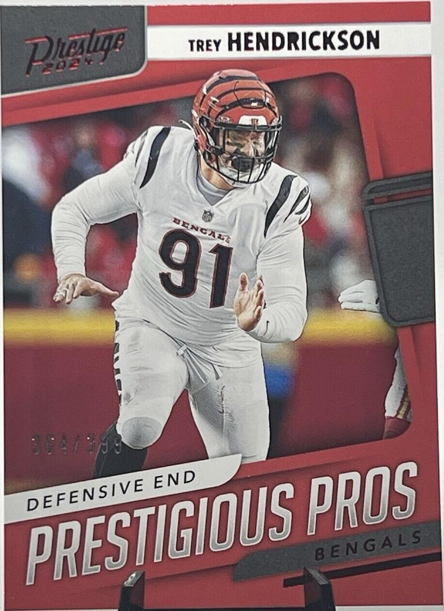 2024 Panini Prestige - Prestigious Pros Trey Hendrickson #PP-THN Xtra ...