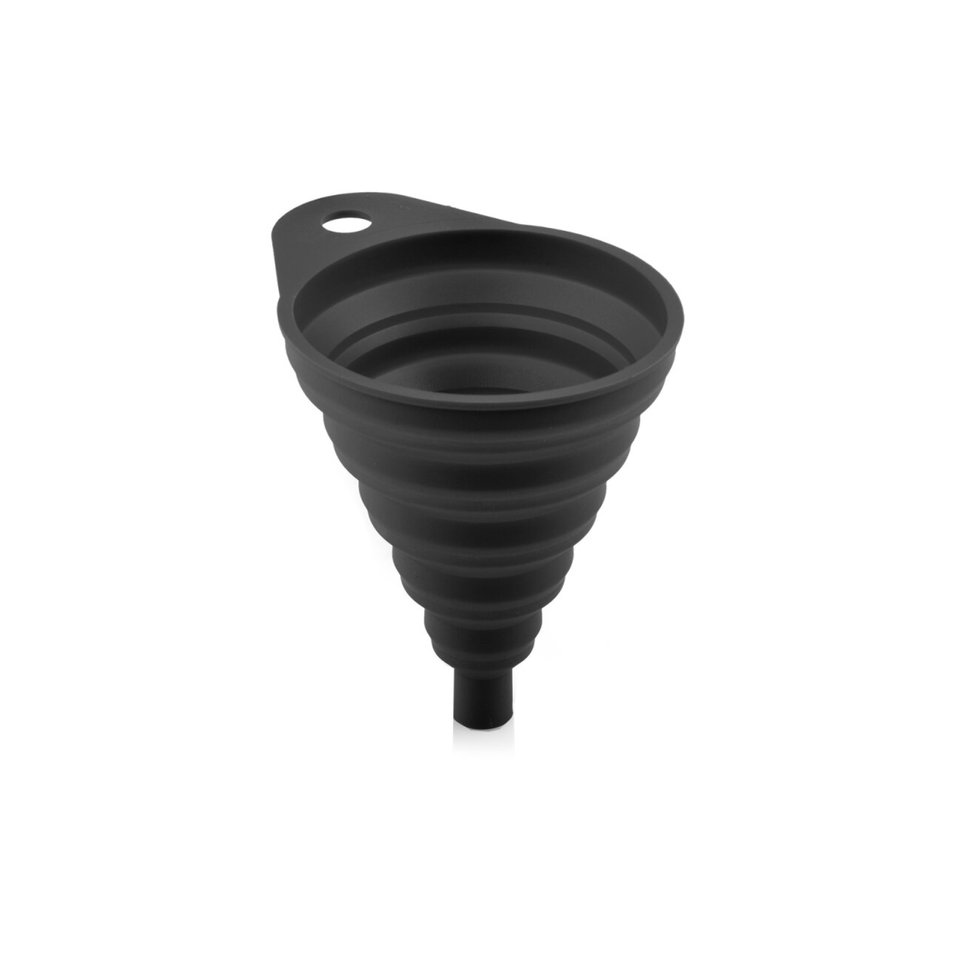 3x Silicone Car Funnel Collapsible Foldable Space Saving Engine Oil ...