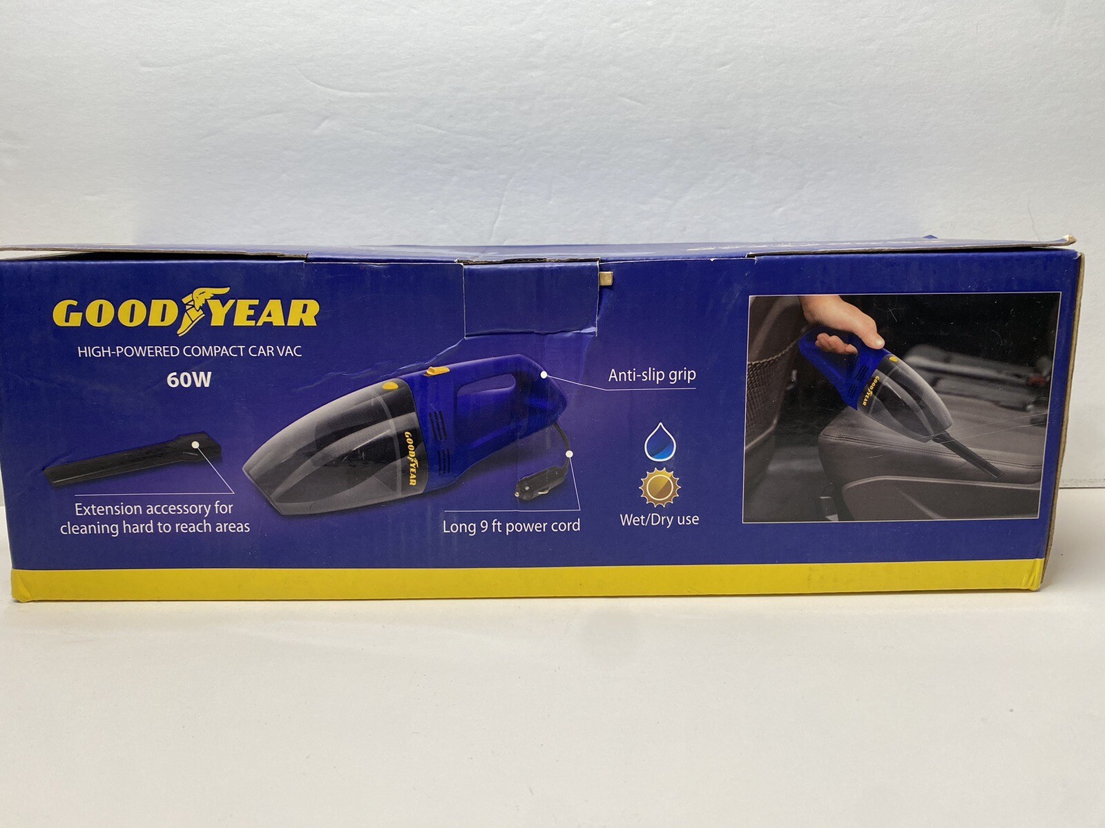 Official Goodyear 12v High Powered Compact Car Vacuum GY1031 for sale ...