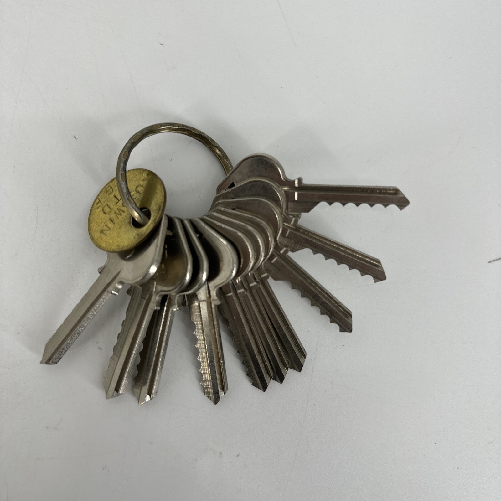 SET OF 10 Russwin STD Large Lock Guide Master Key Set #0-9 ILCO A1011M ...