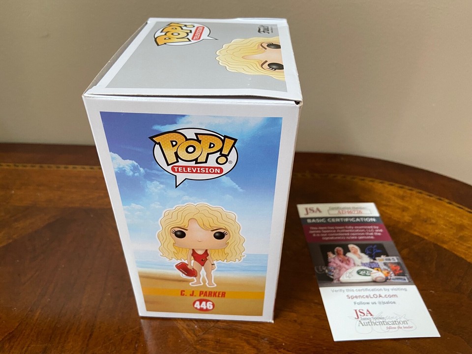Funko Pop Television Baywatch "C.J. Parker" #446 Signed Pamela Anderson ...