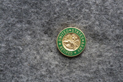 Military Hat | Lapel Pin: U.S. Army Retired Pin (5/8") | eBay