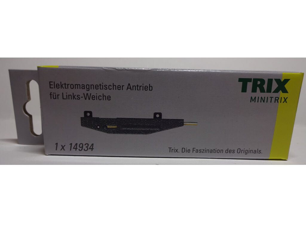 Trix 14934 Minitrix Elektromagnetischer Weichenantrieb Links - N Neu ...