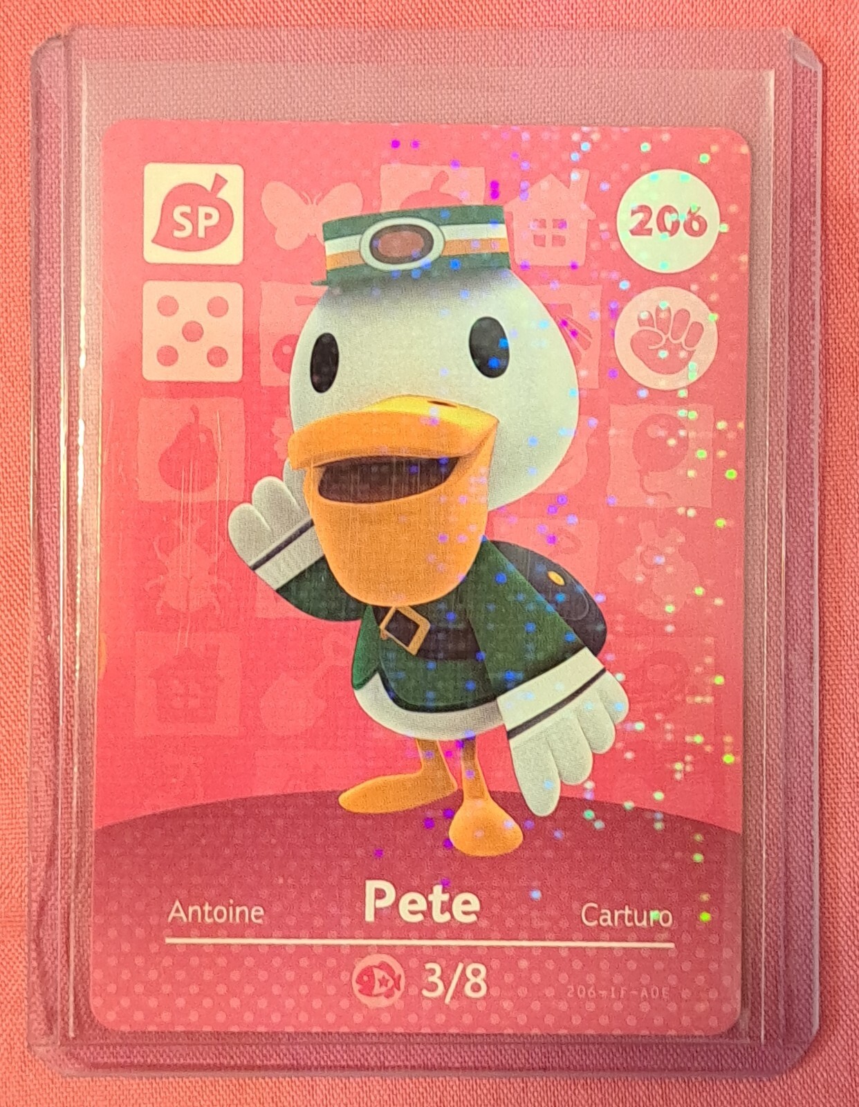 Pete - 206 - Animal Crossing Amiibo Card | eBay
