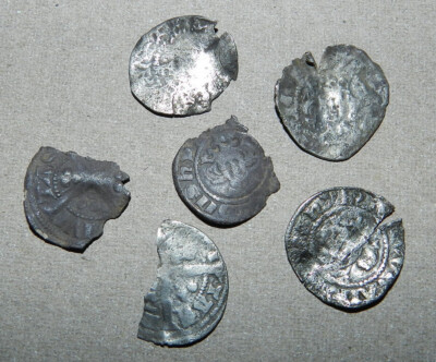ENGLISH MEDIEVAL HAMMERED SILVER COINS x 6 | eBay