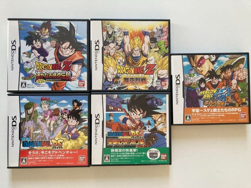 Dragon Ball DS & DS2 & Kai & Z Goku Densetsu & Bukuu Ressen 5Games set ...