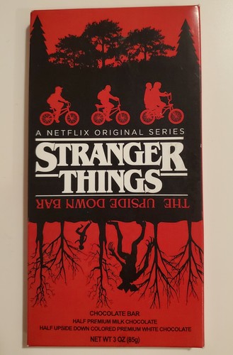 Rare Stranger things chocolate bar candy Netflix unopened Collectible ...
