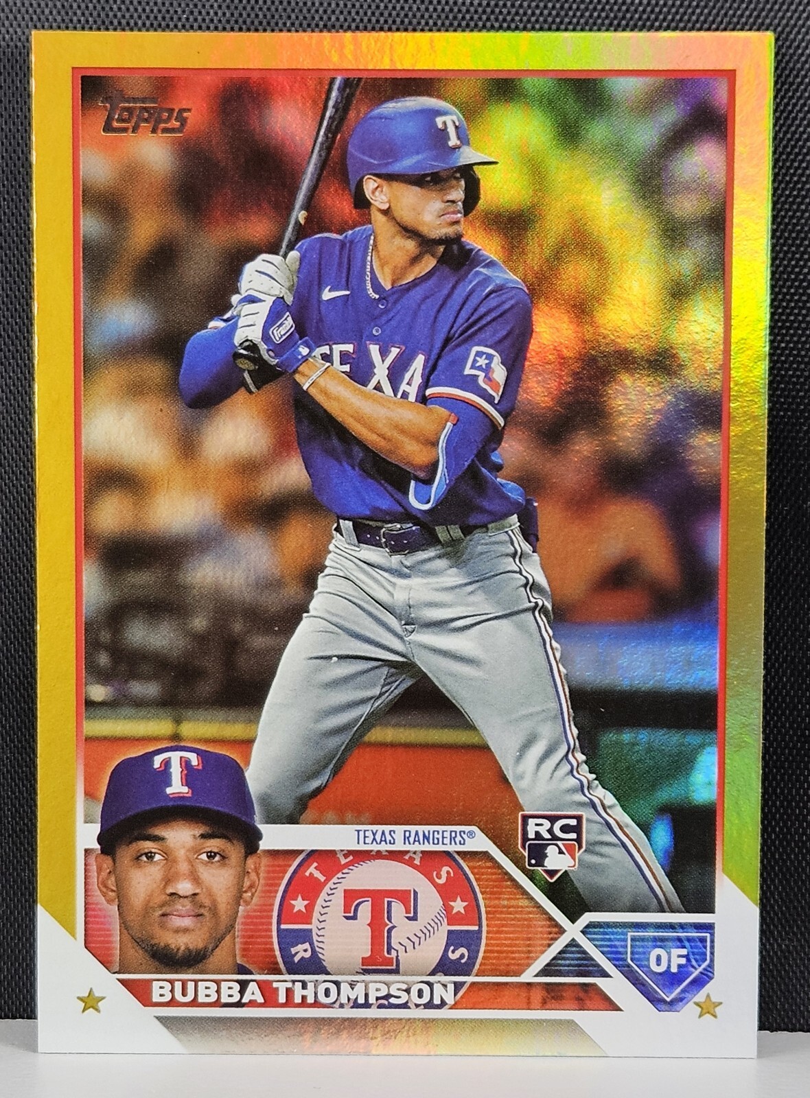 2023 Topps Series 2 - Bubba Thompson #597 Gold Foil (RC) for sale ...