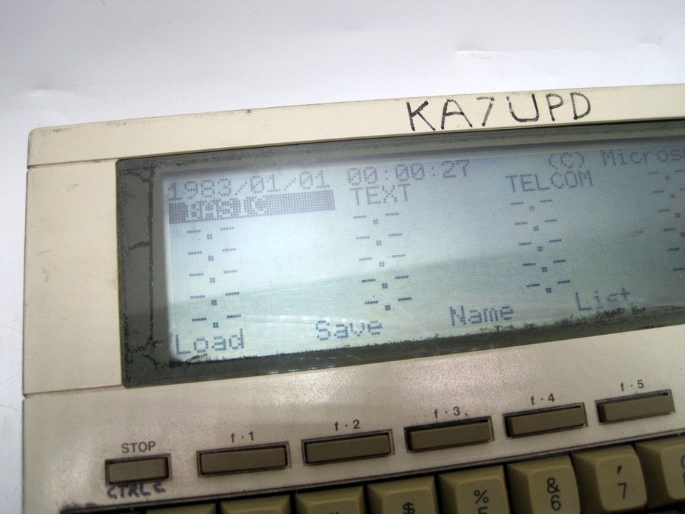 Vintage 1983 NEC PC 8201A Portable Computer For Parts Or Repair | eBay