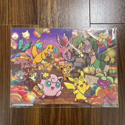 Pokémon A4 Clear File PokeCenter Taipei Licensed | eBay