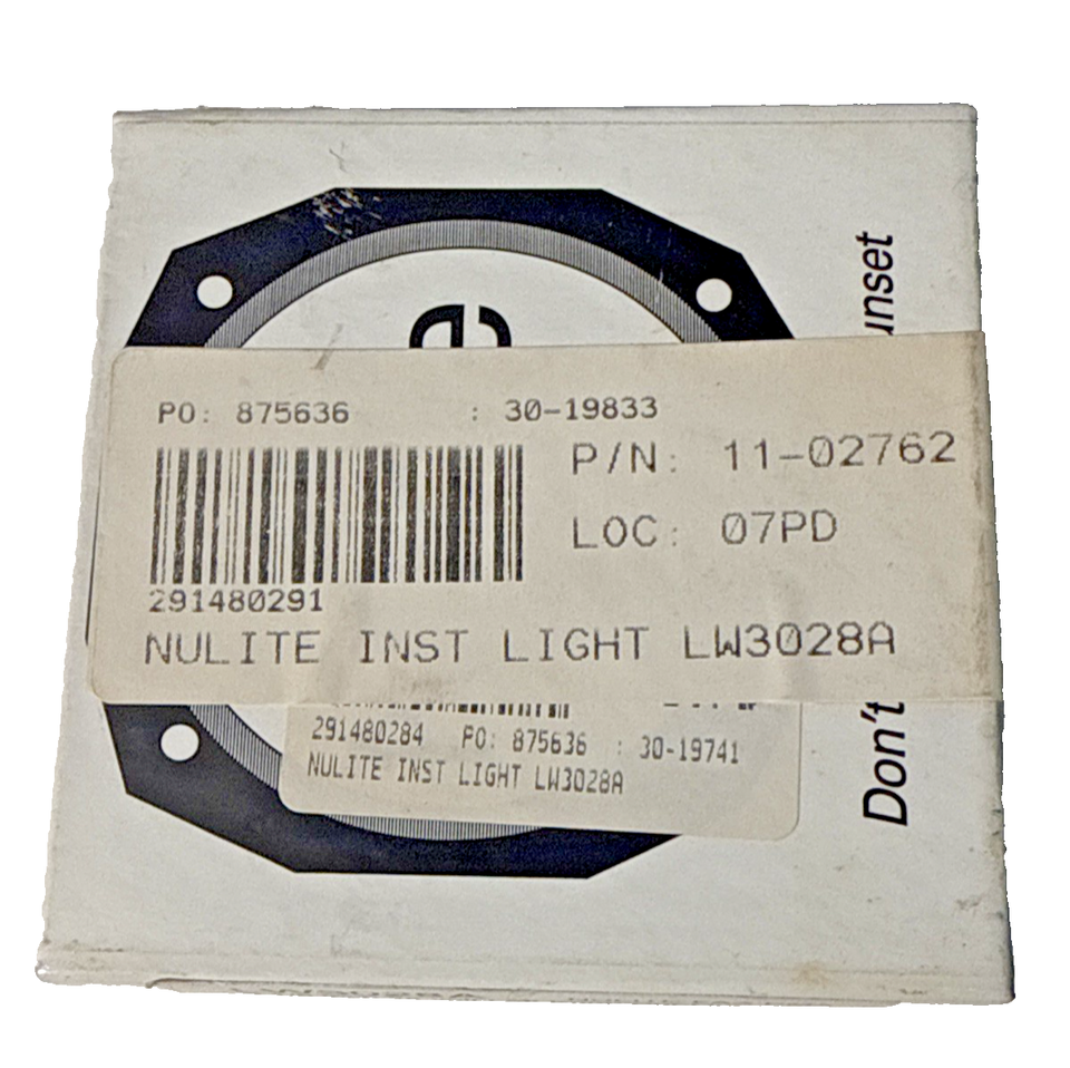 Nulite Aircraft Instrument Light LW3028A NEW | eBay